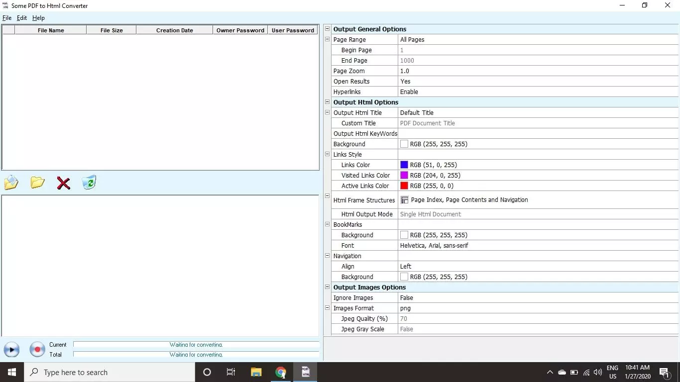 Niektóre konwertery plików PDF na HTML dla systemu Windows