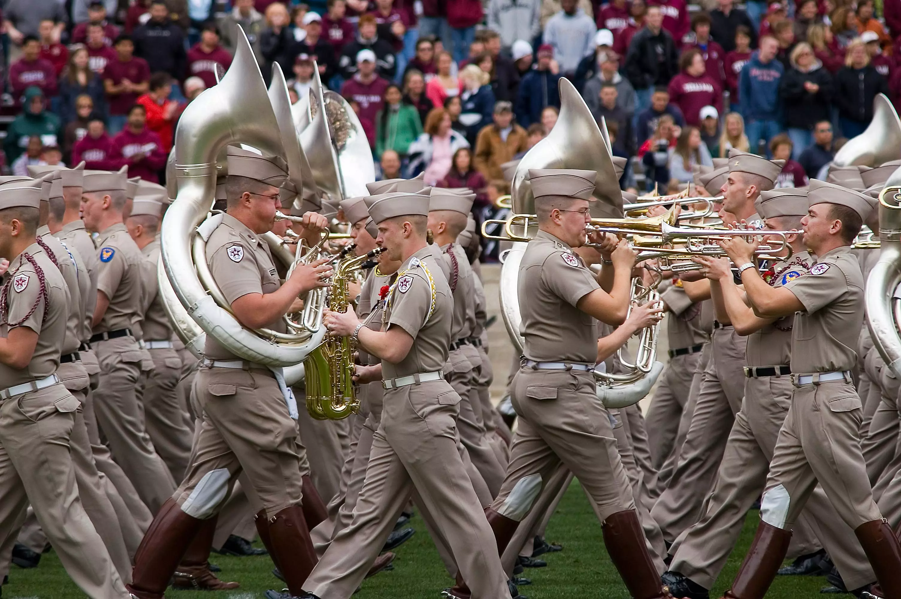 Cīņa ar Texas Aggie Band