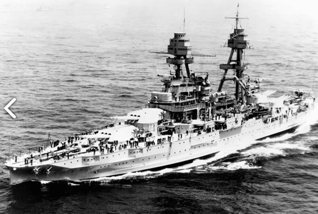 USS Pennsylvania (BB-38) i andre verdenskrig