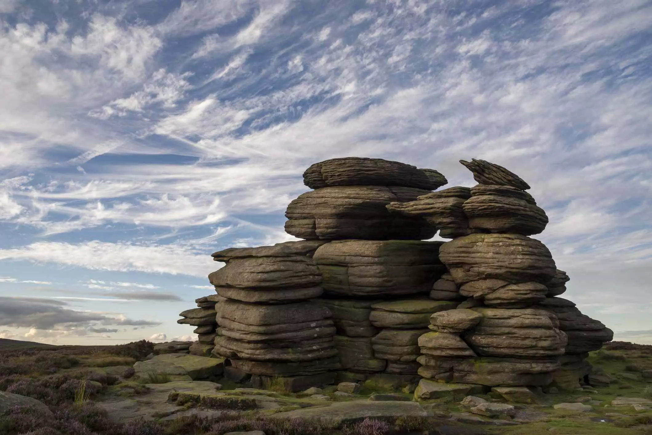 Le pietre della ruota, Peak District, Derbyshire