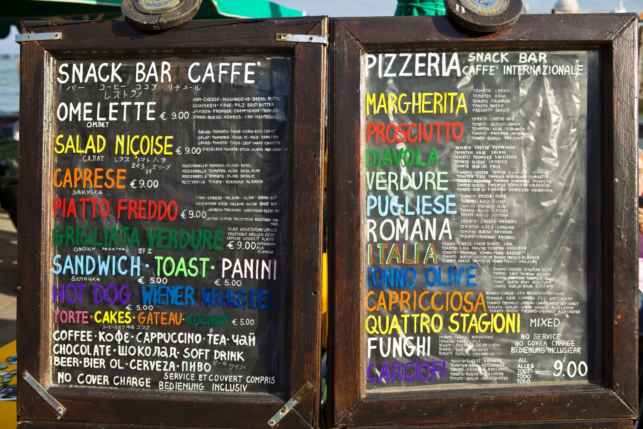 Jak číst italské menu