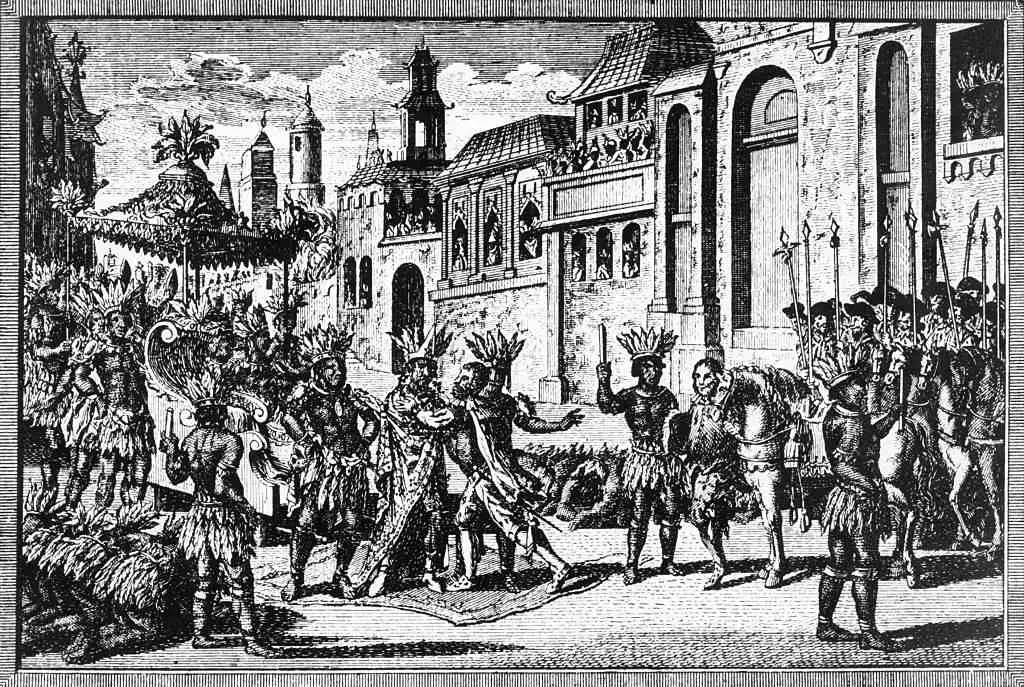 Montezuma thiab Tenochtitlan