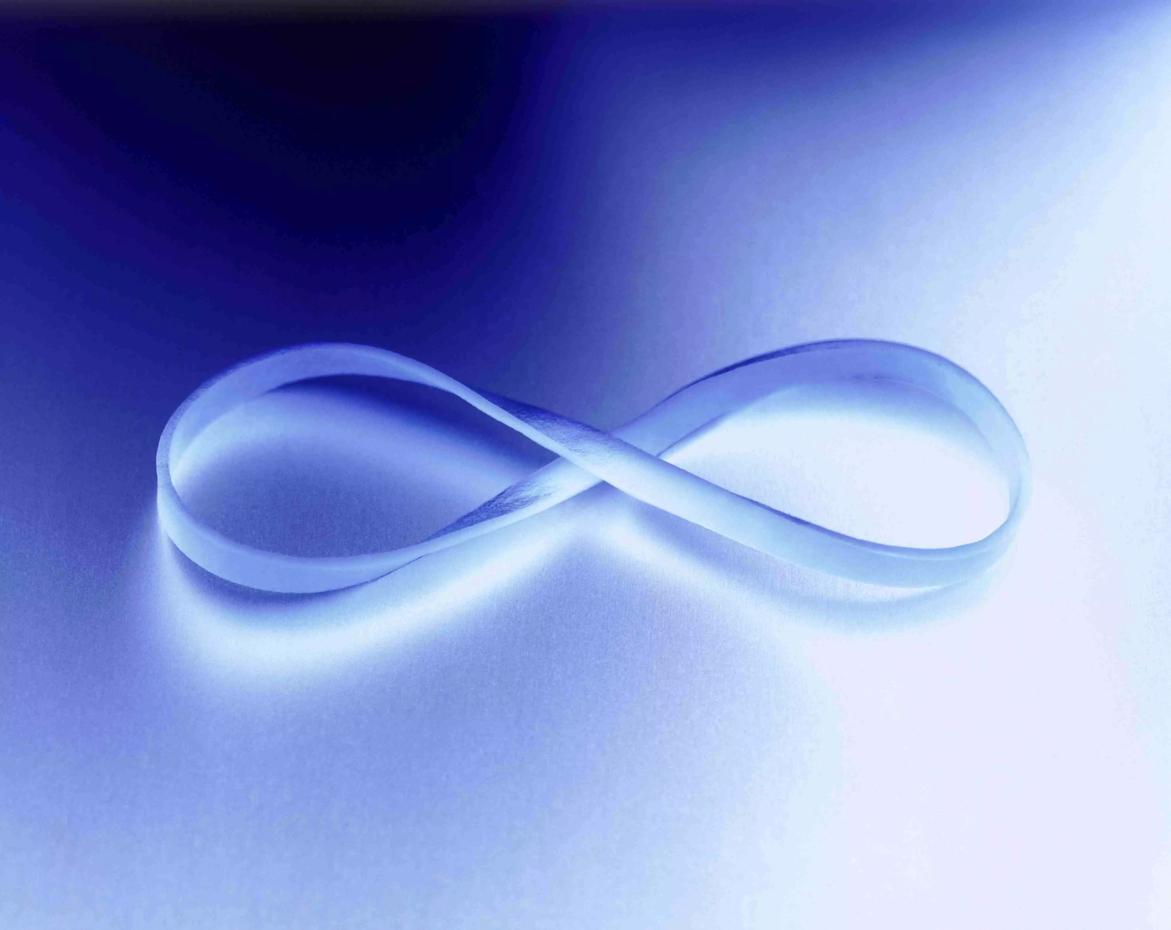 It infinity symboal is ek bekend as de lemniscate.