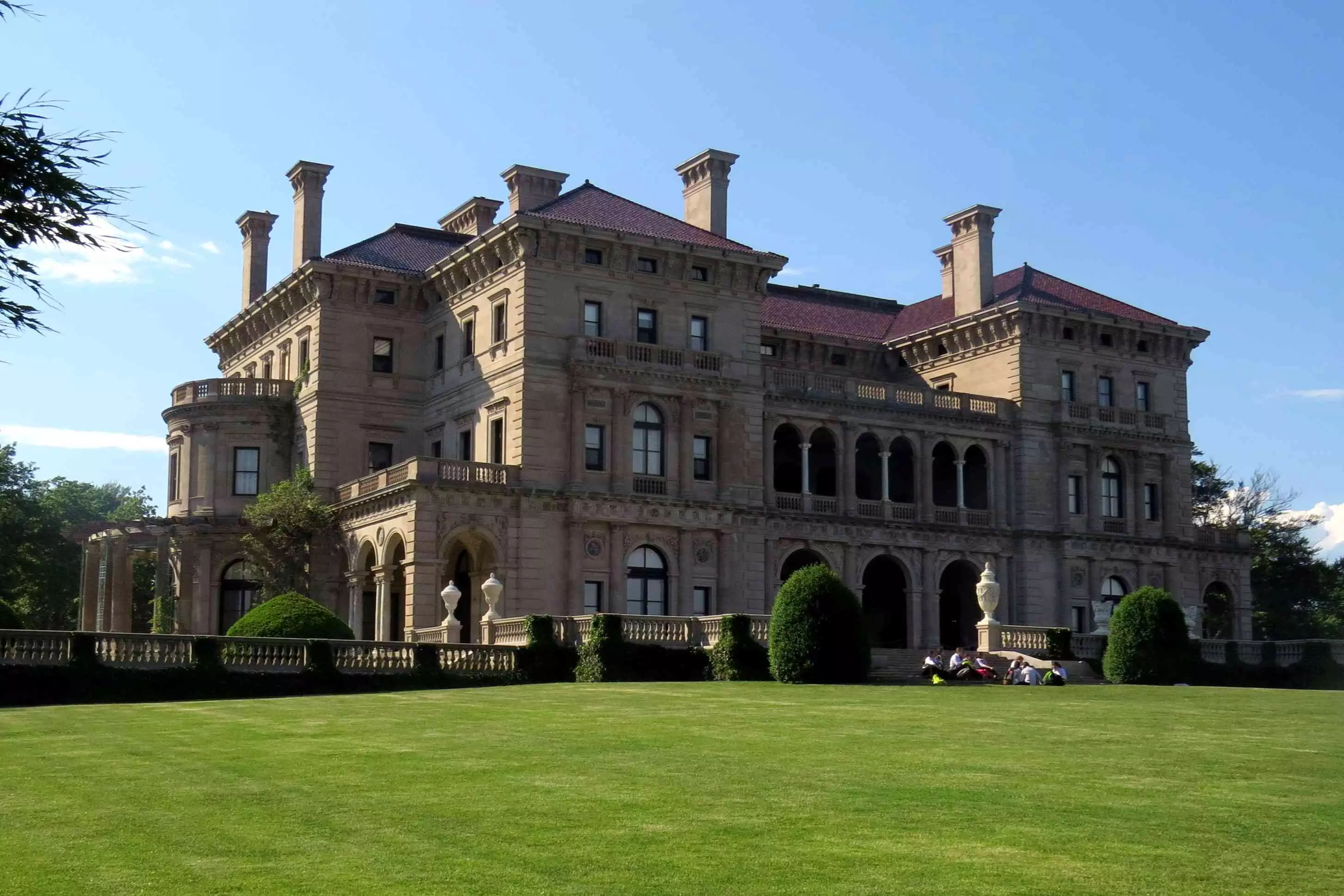 The Breakers Mansion en Newport, R.I.