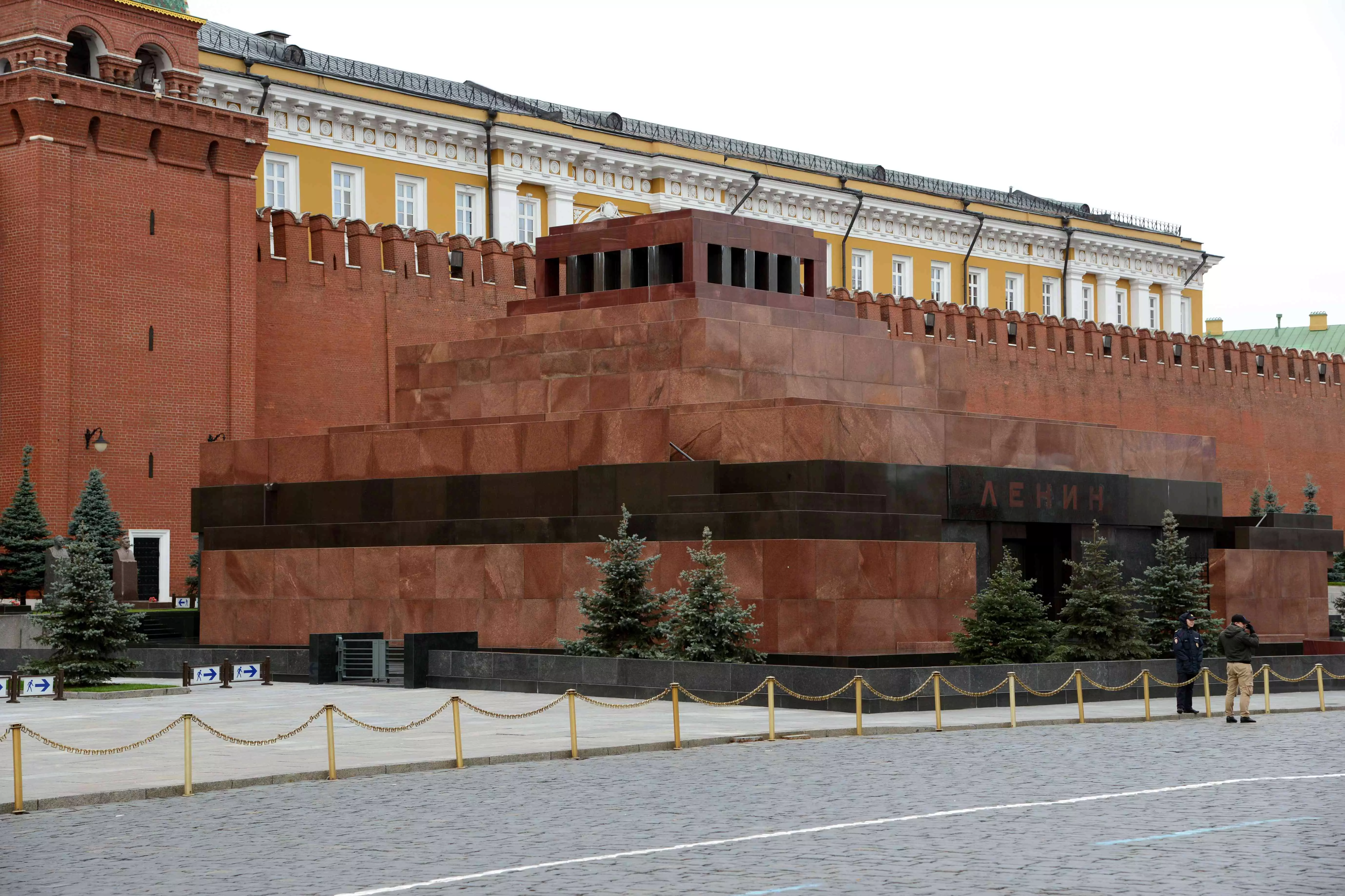 Mausoleum ni Lenin sa Moscow