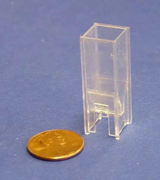 Uma cubeta é um pedaço de vidro que se destina a conter amostras para análise espectroscópica.