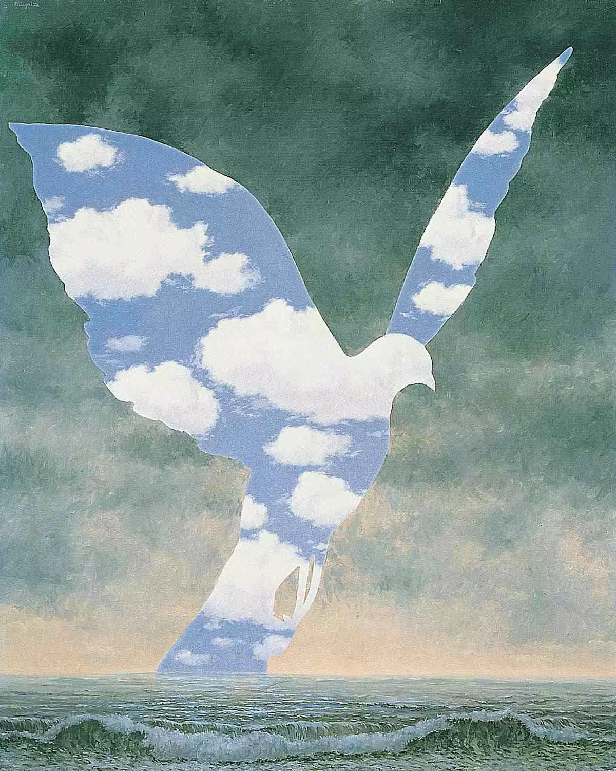 René Magritte - Wielka rodzina, 1963