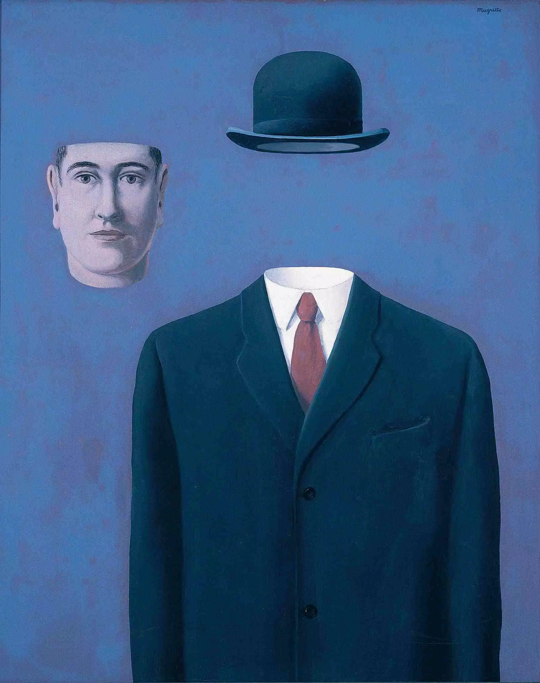 René Magritte - Le Pèlerin, 1966