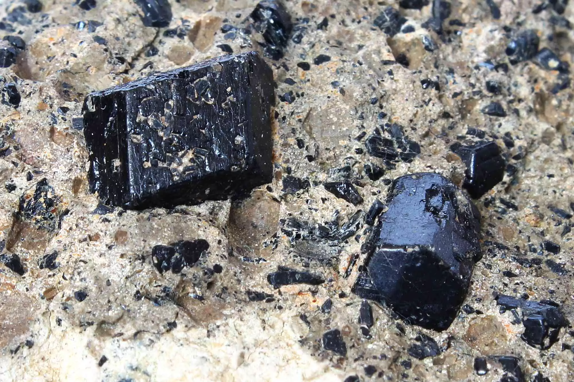 Kaersutite kuri tuff matrix.