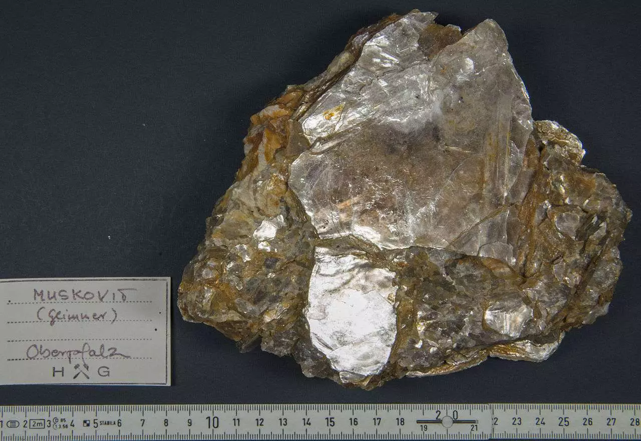 Muscovite Mica Oberpfalz, Ubudage