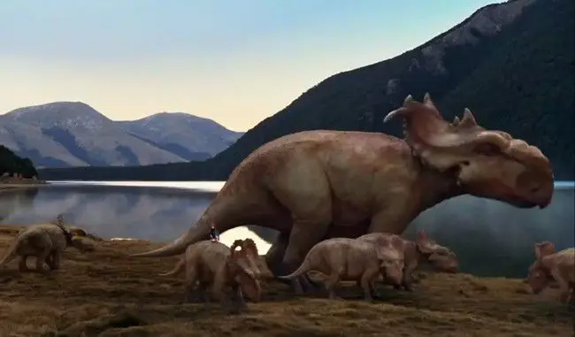 nrin pẹlu dinosaurs