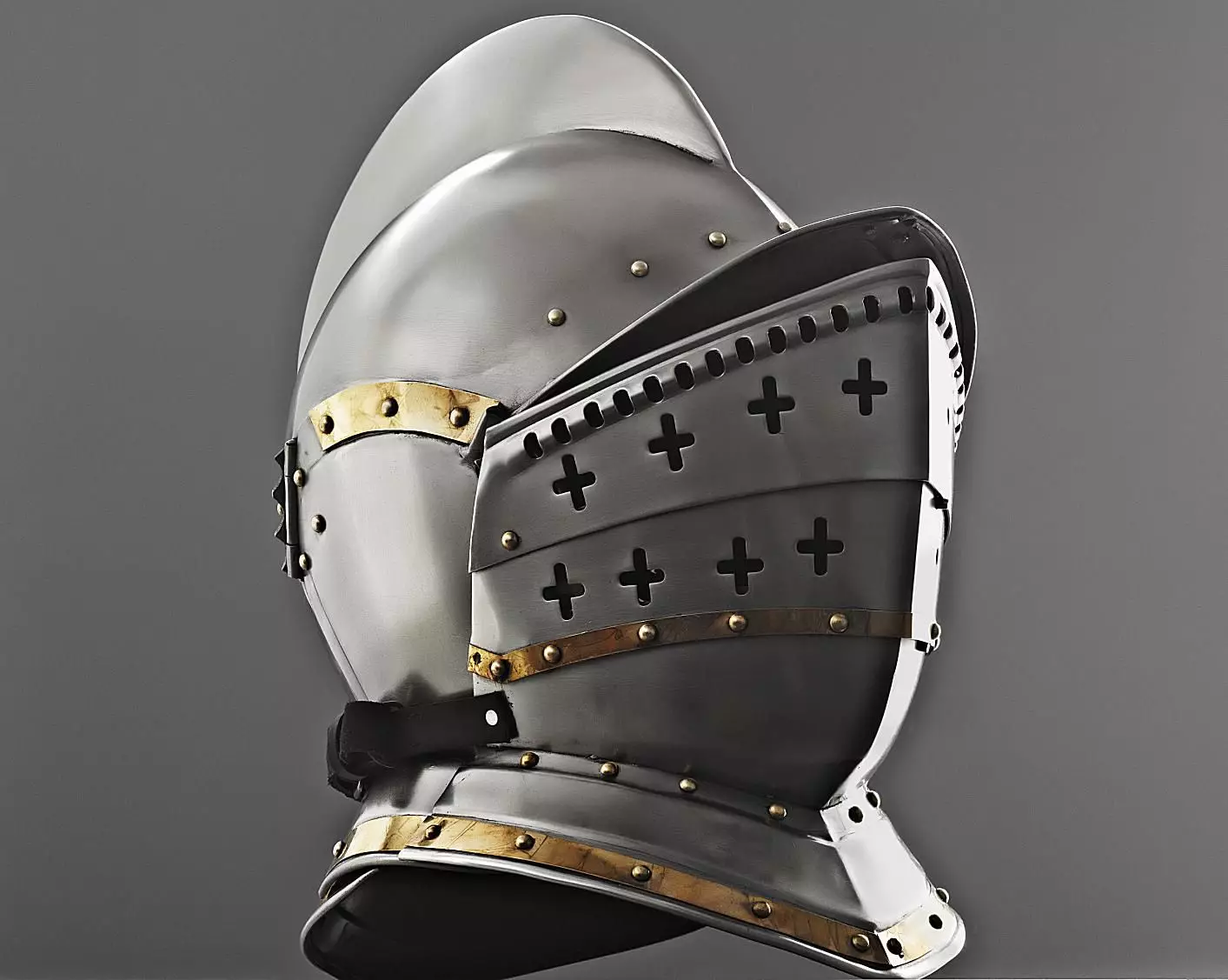 Casque de chevalier