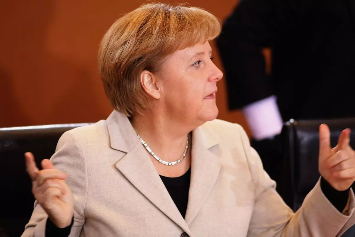Angela Merkel cancelar german decembrie 2009