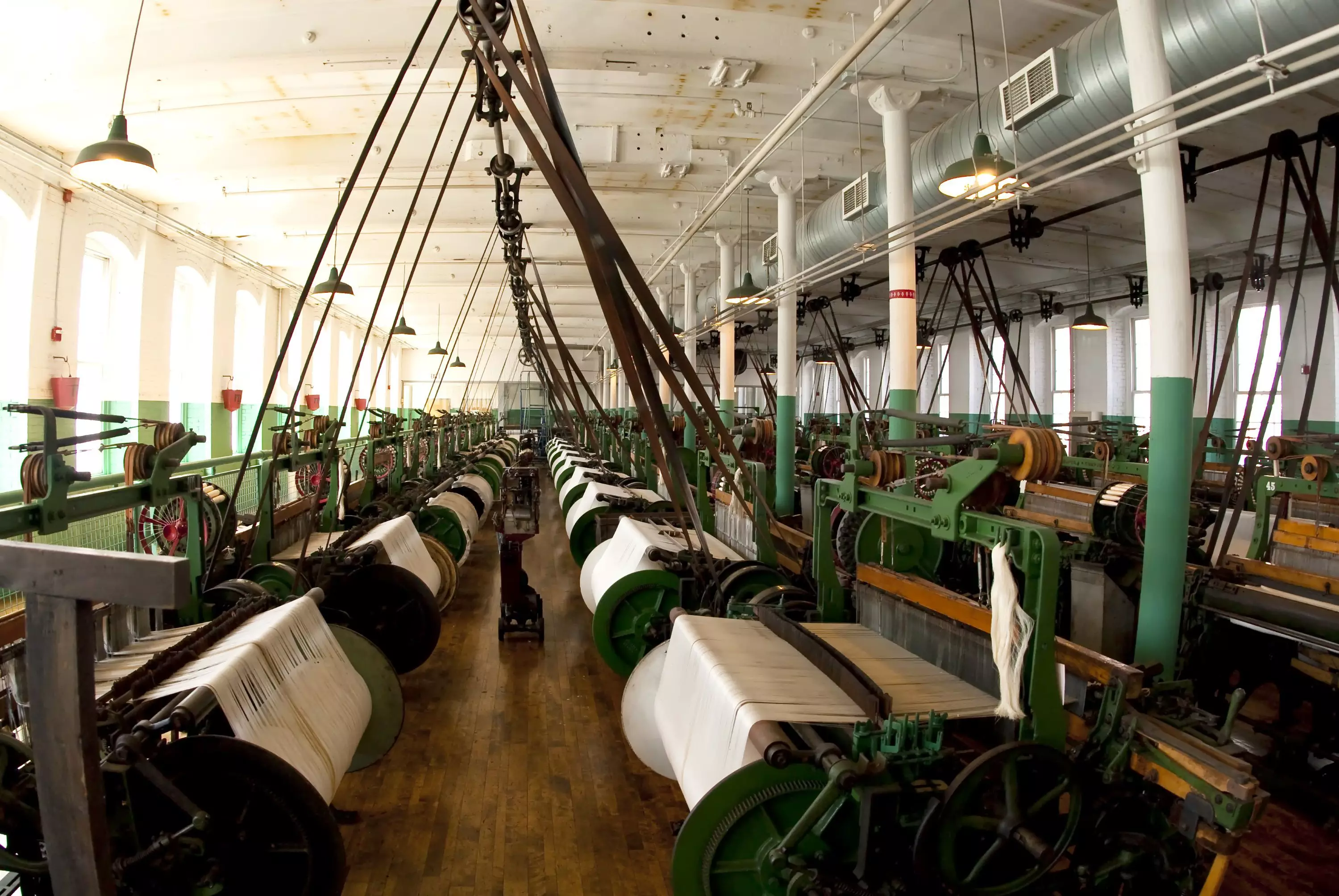 As nenas de Lowell Mill no século XIX