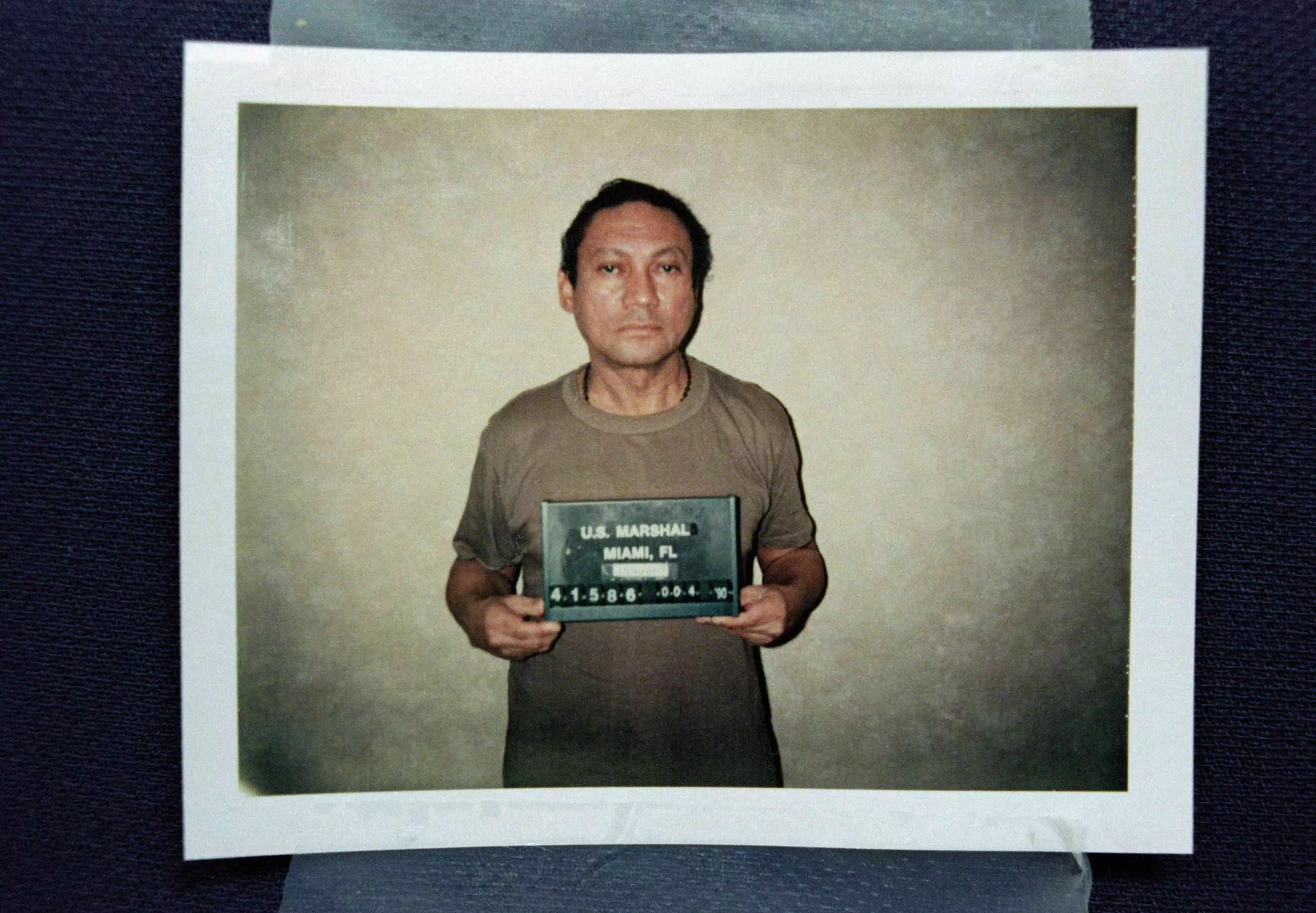 Manuel Noriega muggskott