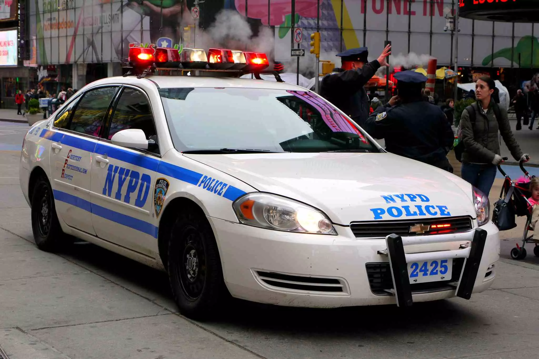 Cotxe del departament de policia de Nova York