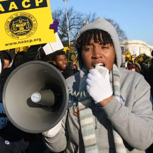 Rally NAACP Fora da Suprema Corte - 4 de dezembro de 2006