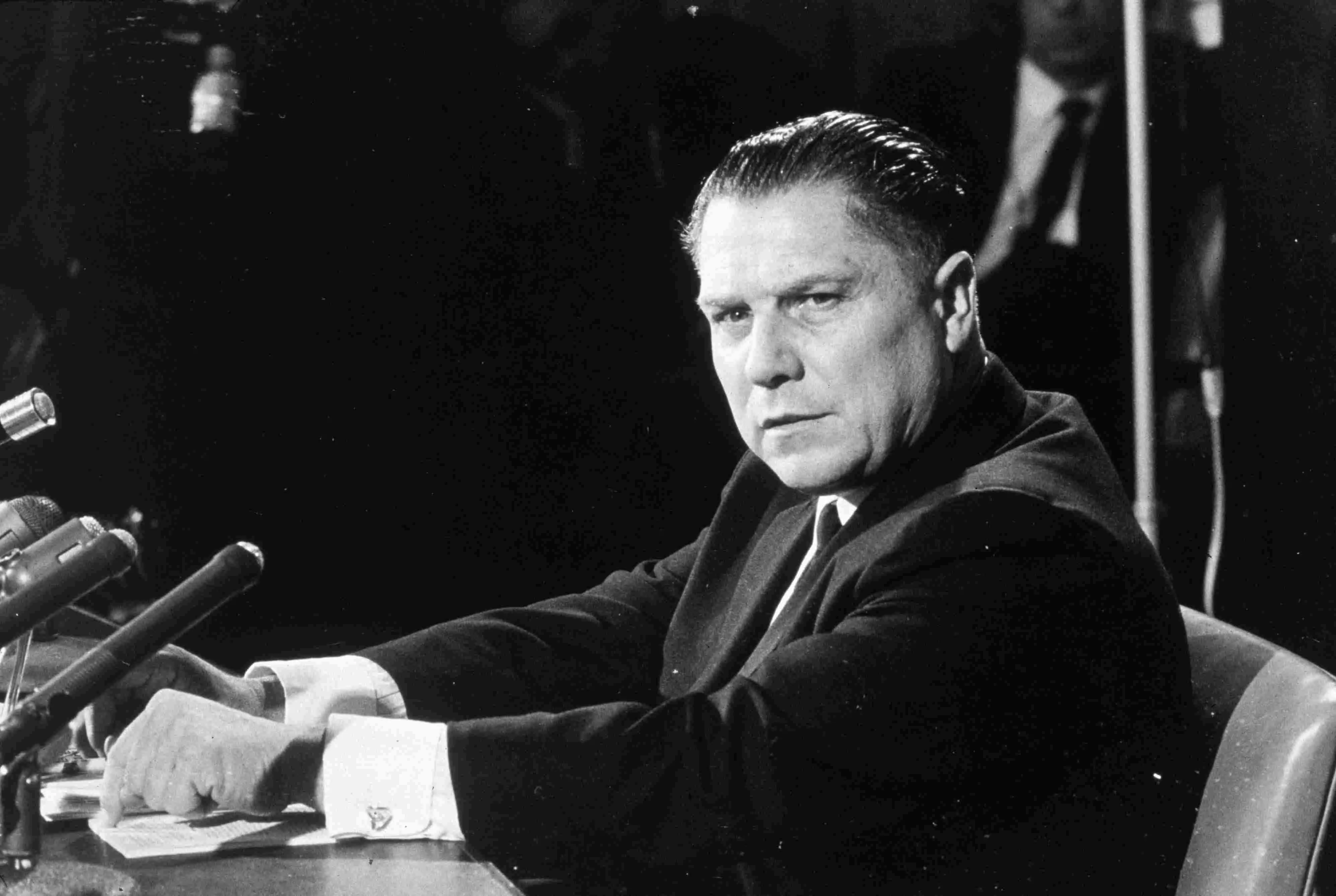 Jimmy Hoffa, un conocido asociado de la mafia