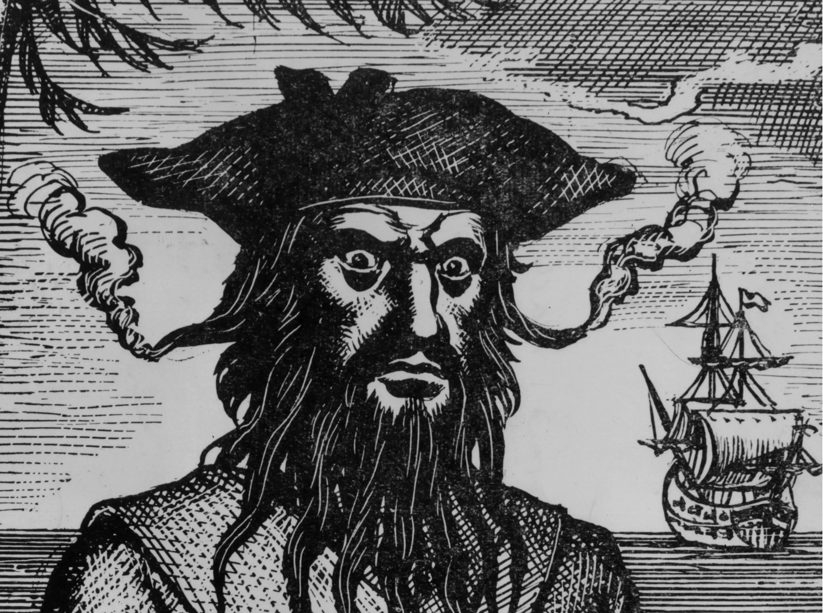 Blackbeard, kwv yees li 1715