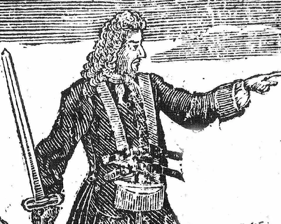 Gravure Charles Vane