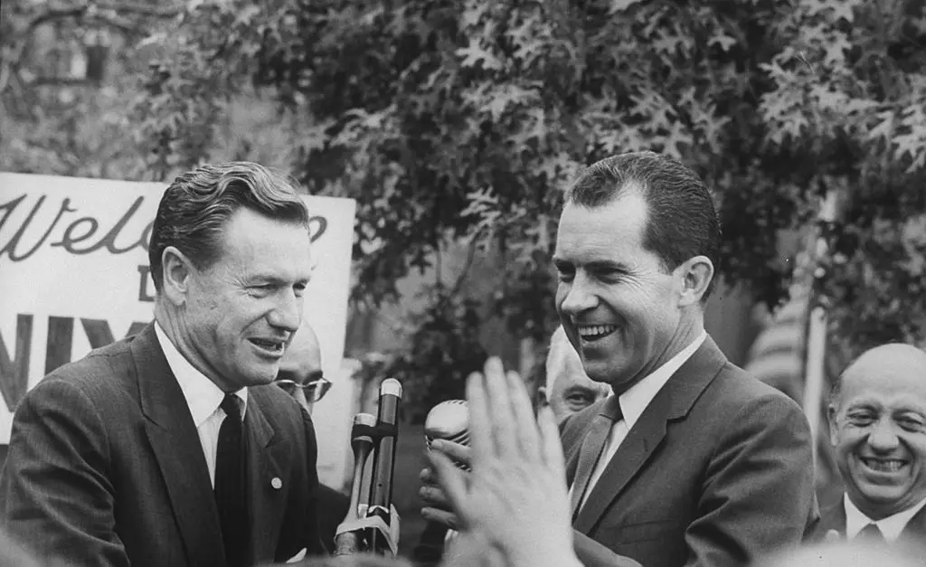 Richard M. Nixon ma Nelson A. Rockefeller