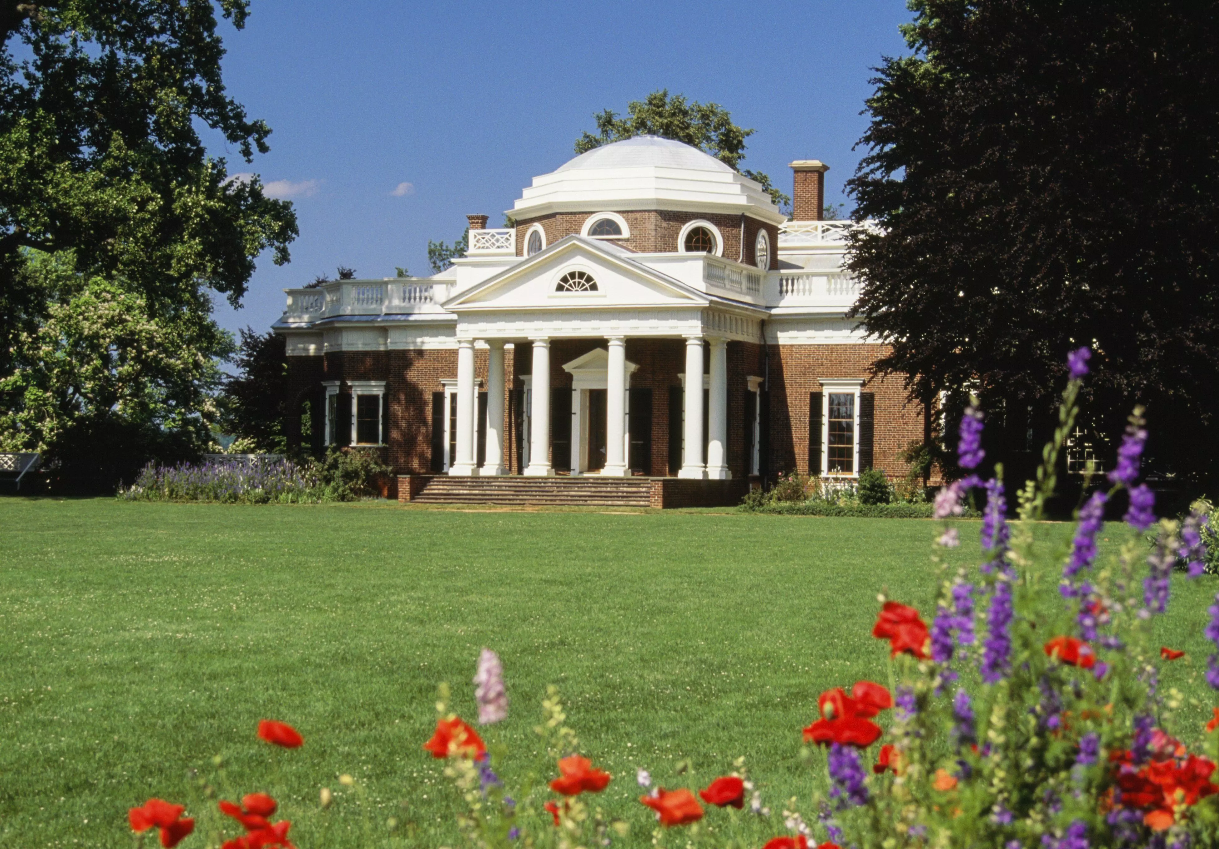 托馬斯杰斐遜在弗吉尼亞州蒙蒂塞洛的家