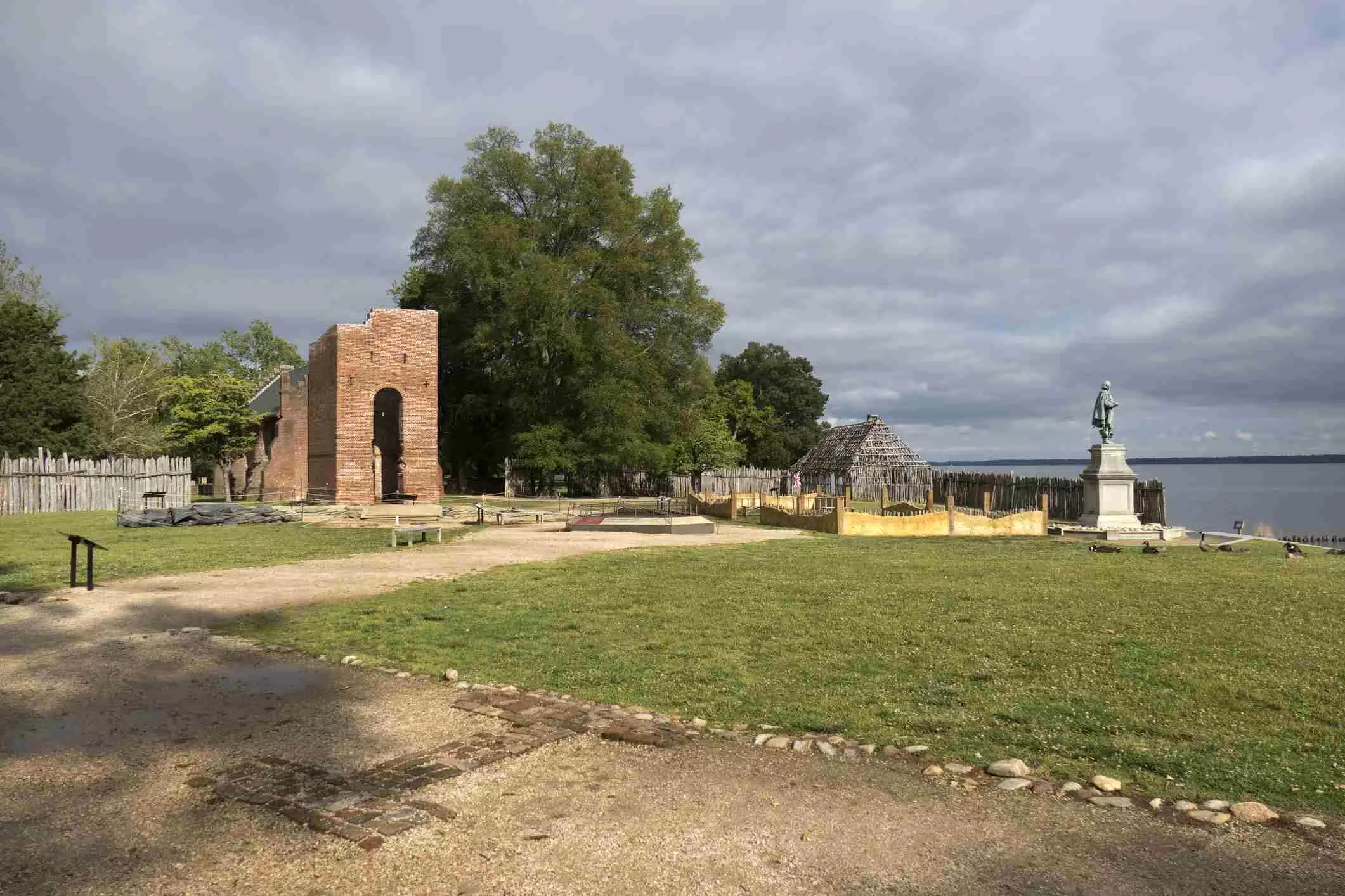 Jamestown Settlement James Fort Site Virginia Colonial National Historical Park