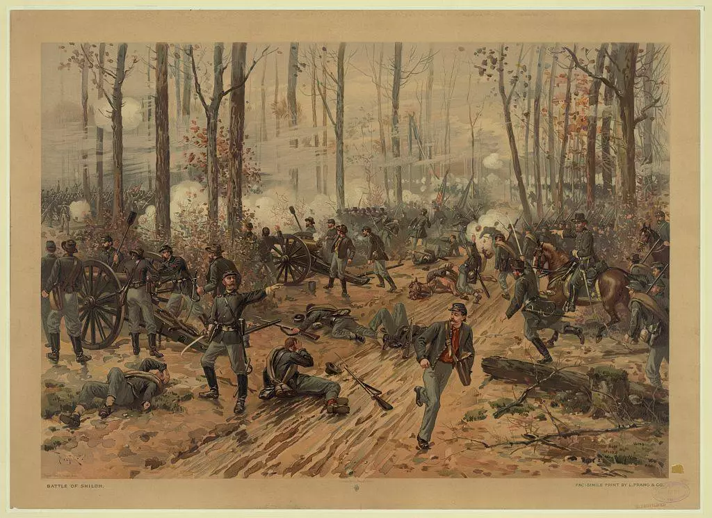 Battaglia di Shiloh nella guerra civile americana