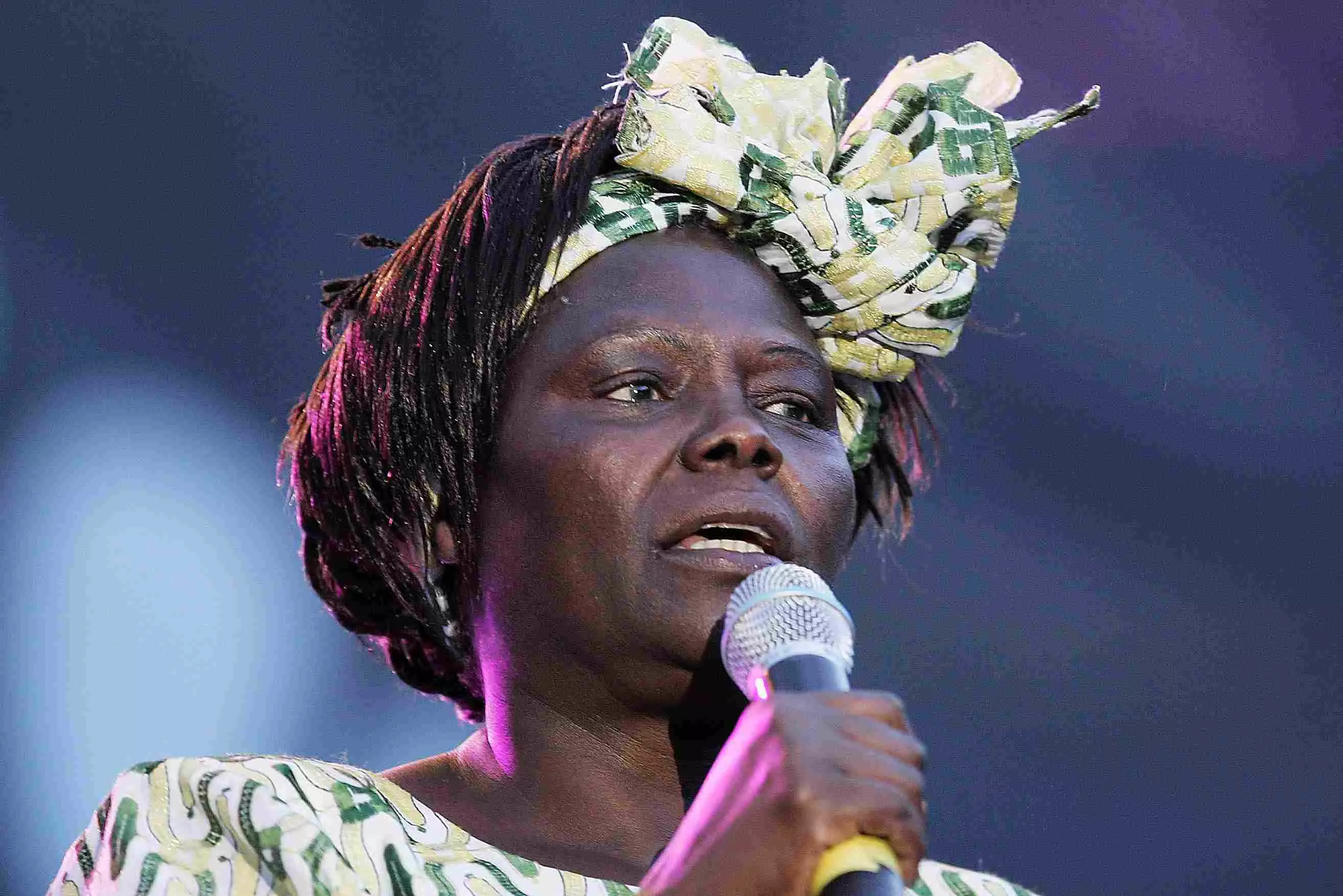 Wangari Maatha bei Edinburgh 50.000 – The Final Push: 2005