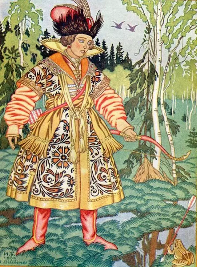 Il figlio dello zar Ivan e la rana