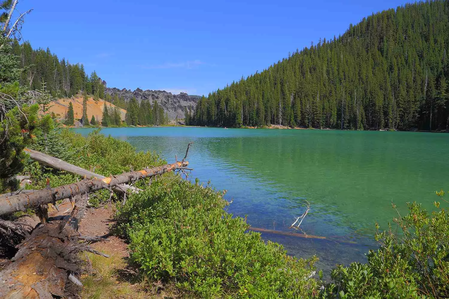 Devils Lake Landcape OR