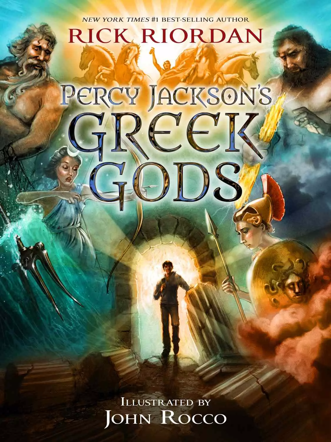 ภาพปก Greek Gods ของเพอร์ซีย์ แจ็คสัน