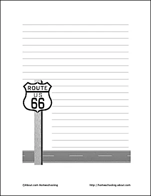 Letër me temë Route 66