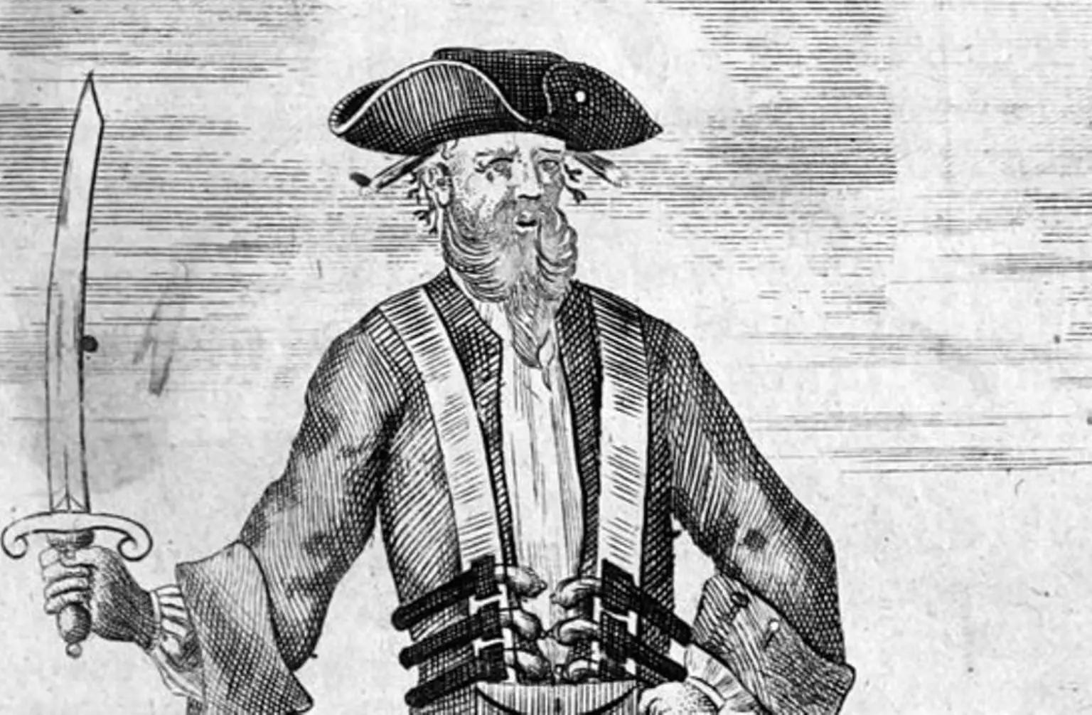Barba Negra, o Pirata - Edward Teach