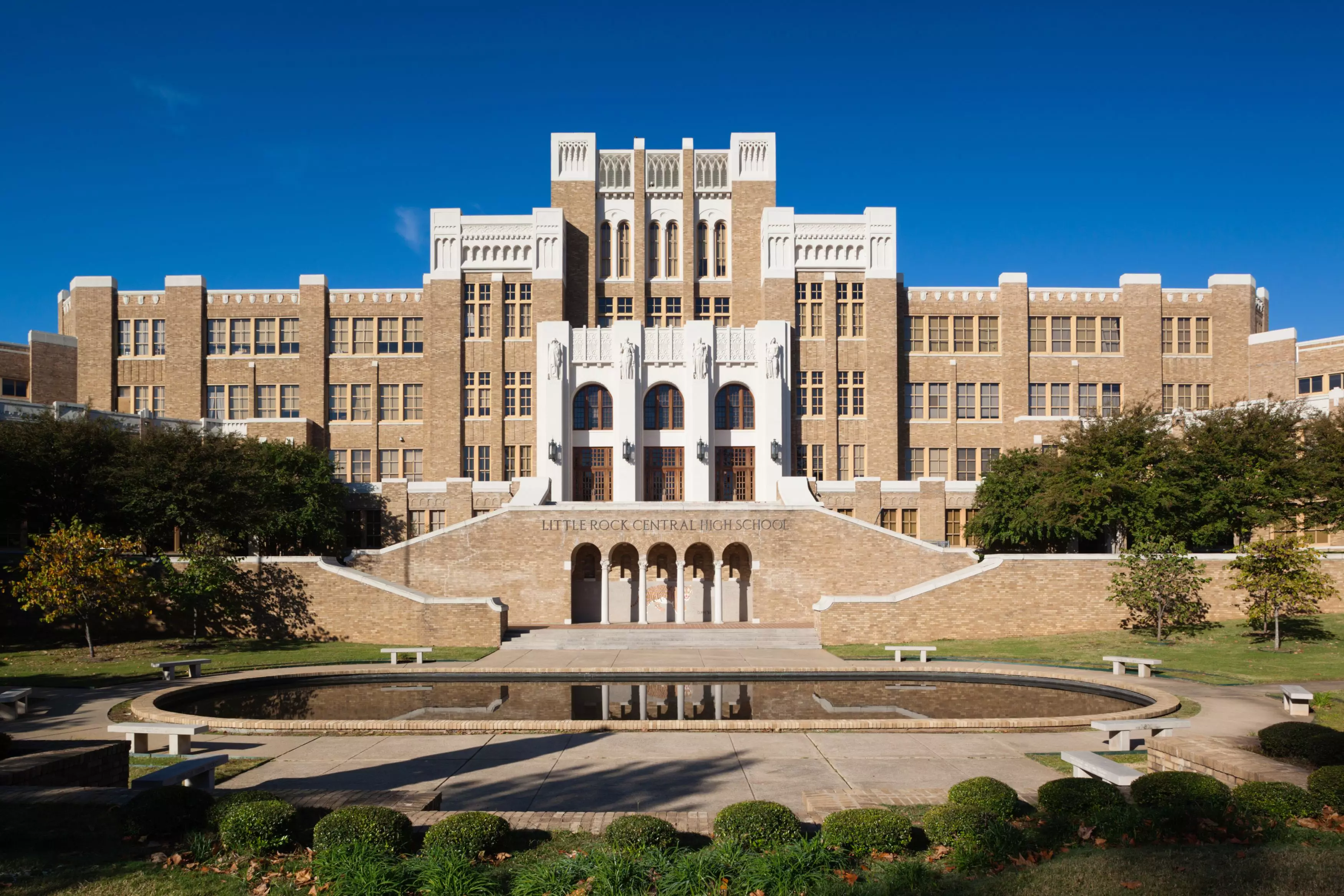 Sitio histórico nacional de la escuela secundaria central de Little Rock