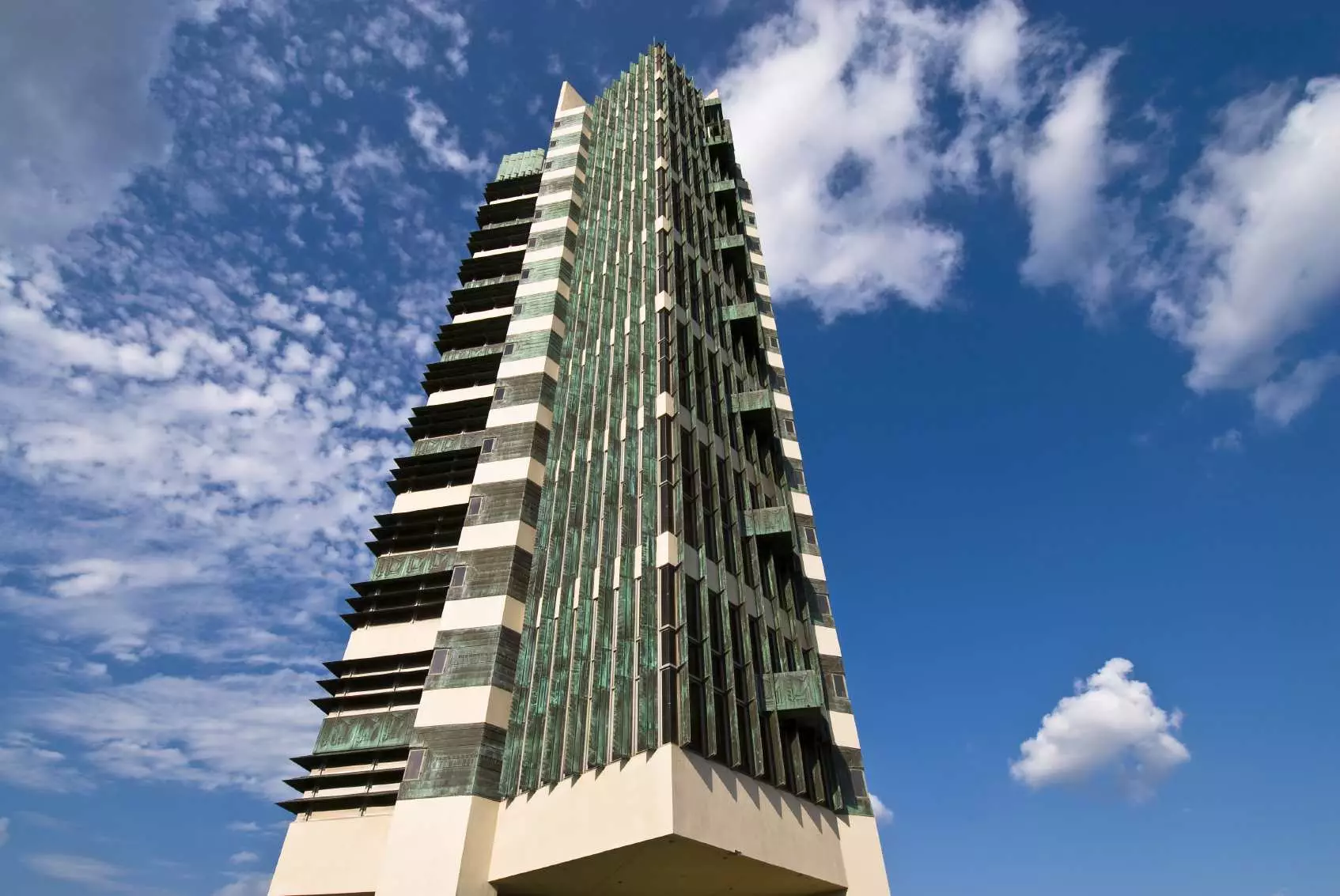 The Price Company Tower door Frank Lloyd Wright in Bartlesville, Oklahoma