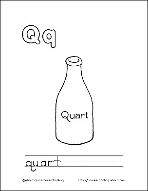 Buchstaben Q 6