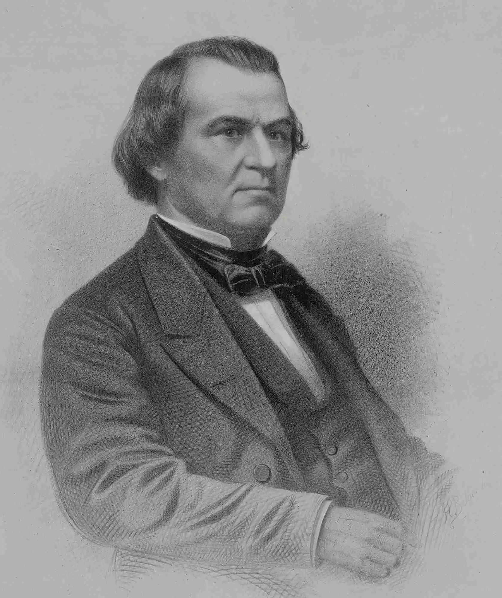 アンドリュージョンソン大統領の肖像