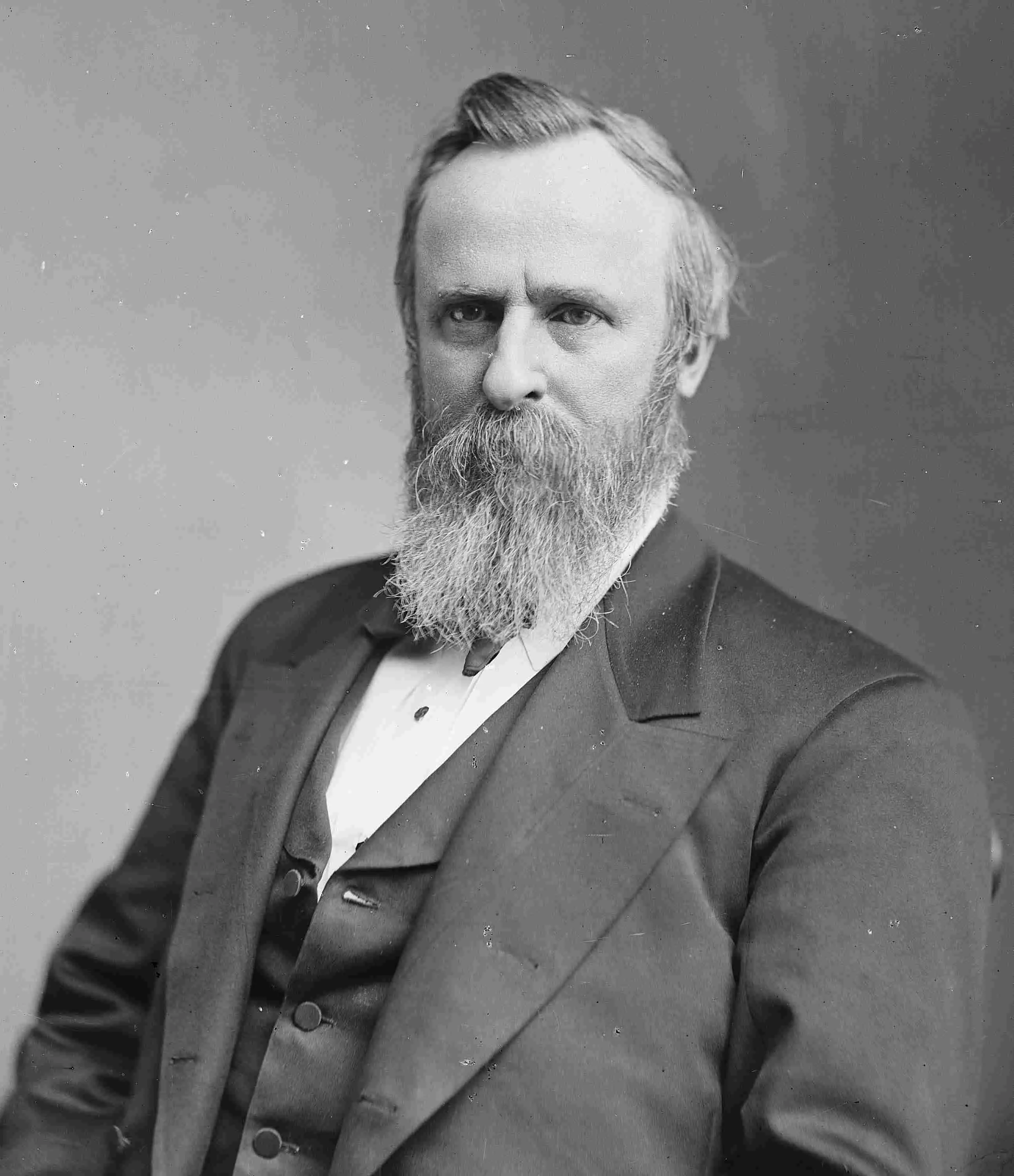 Prezidento Rutherfordo B. Hayeso portretas