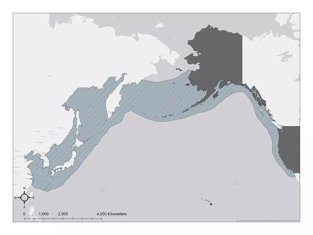 Distribución de E. dolphleini