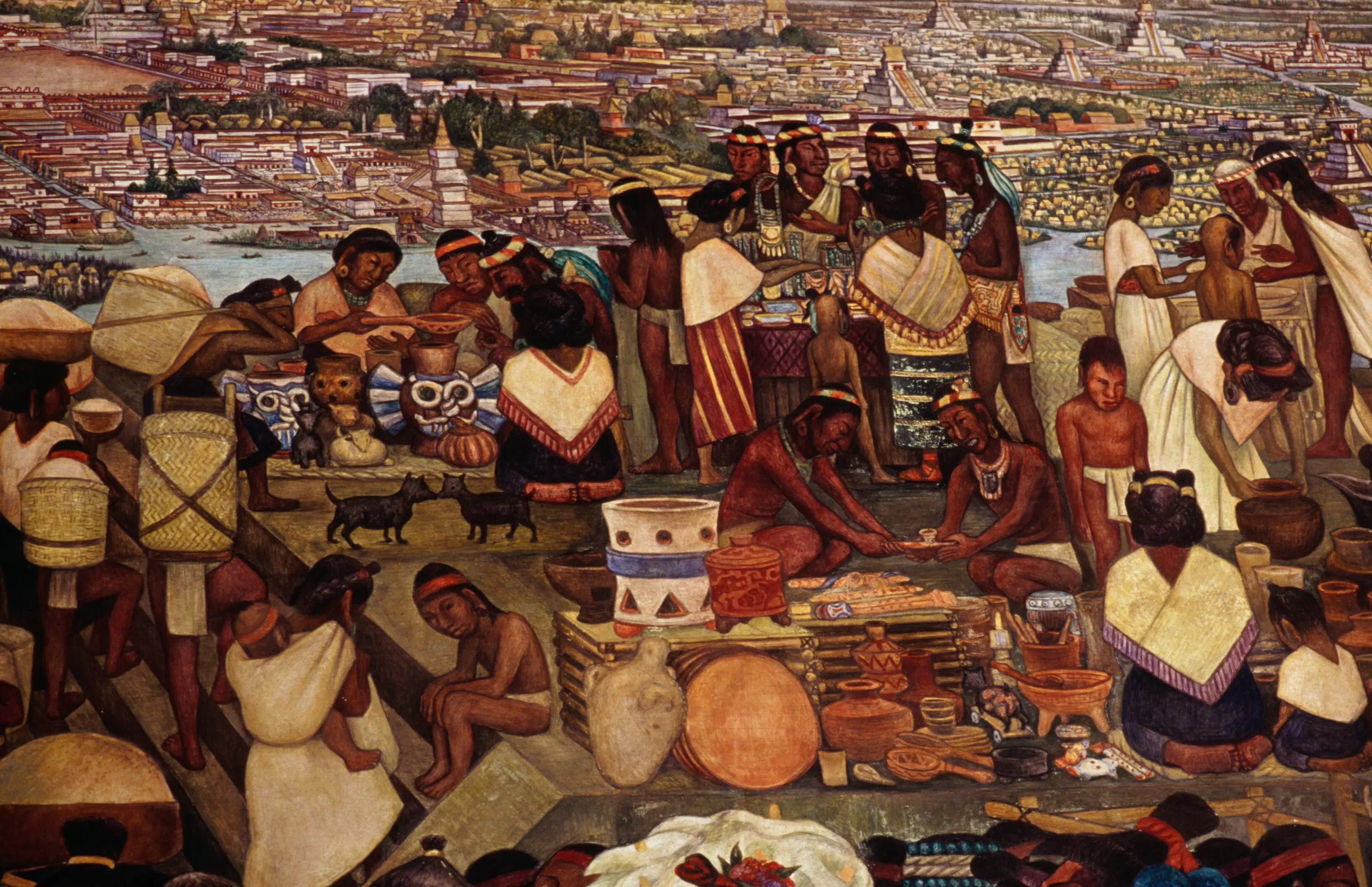 Diego Rivera Mural sa Palacio Nacional