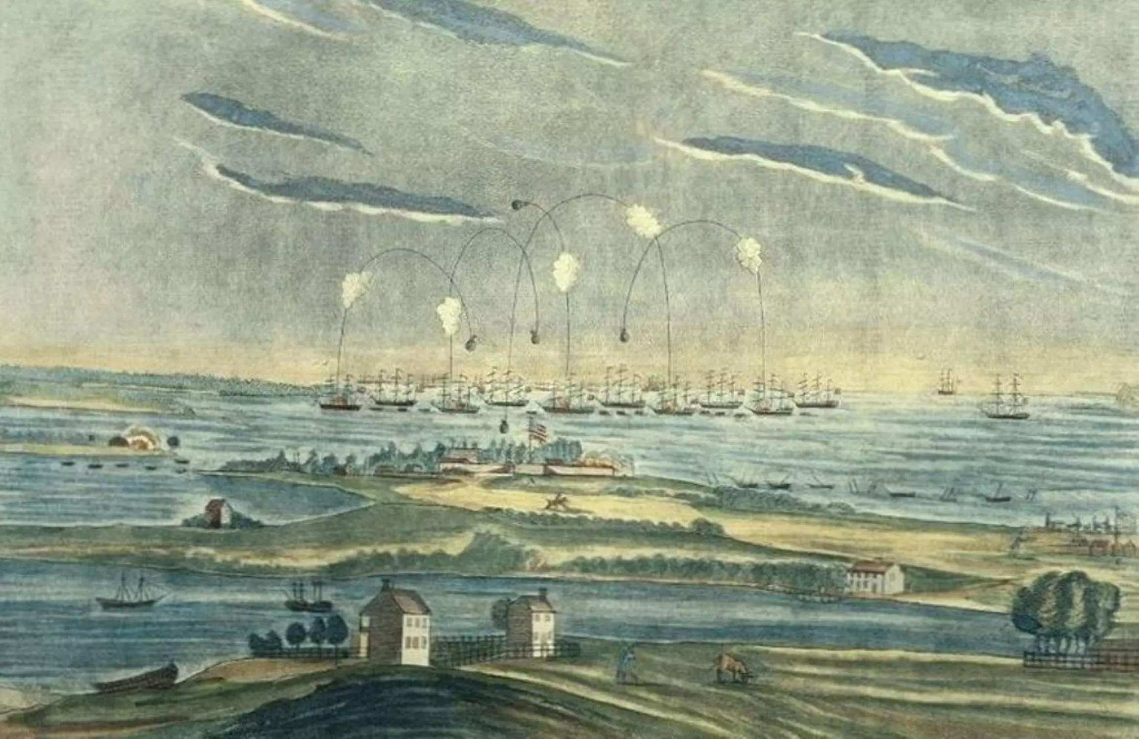 1812 жылғы соғыстағы Форт МакХенри шайқасы