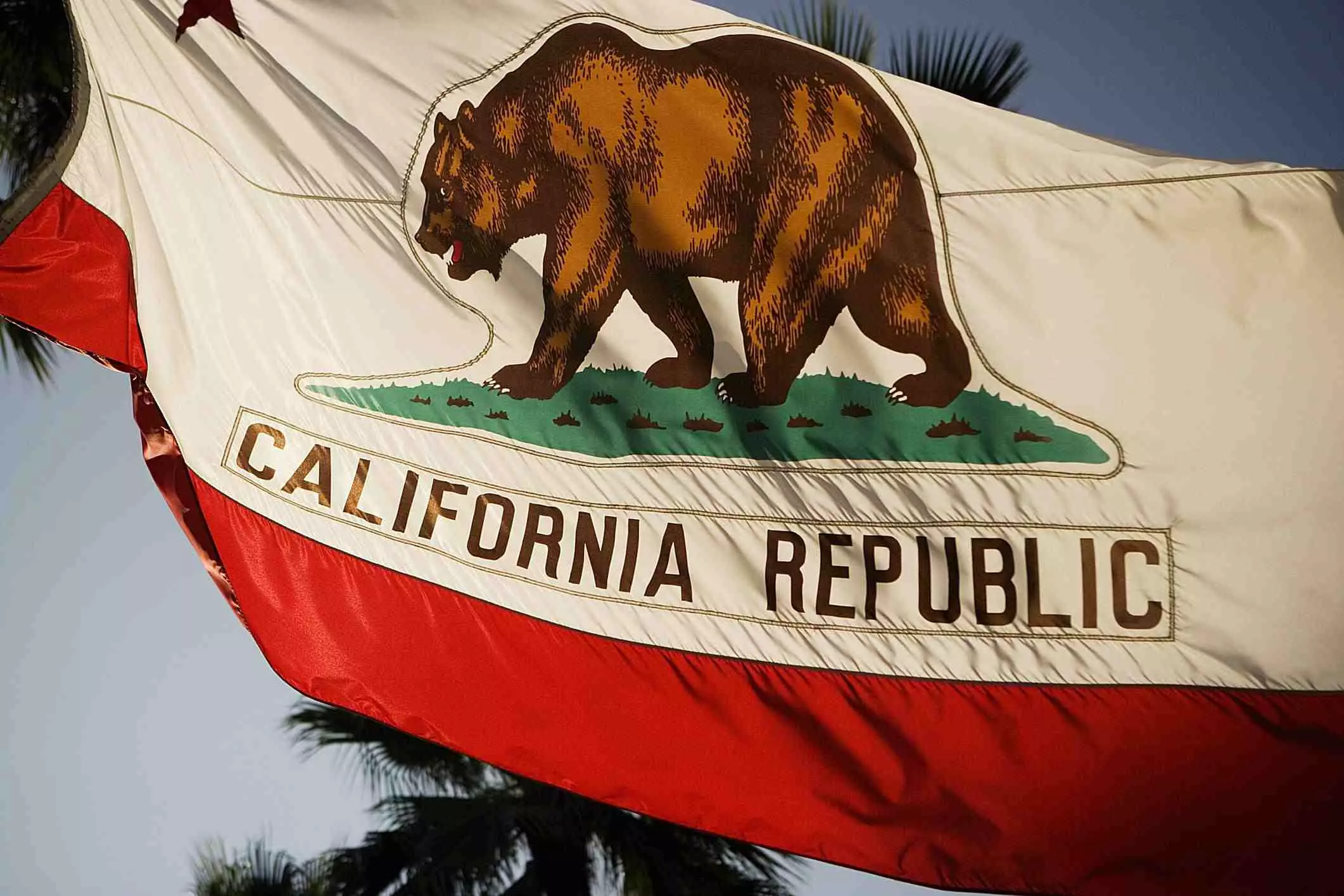 California flag - Glowimages - GettyImages-56134888