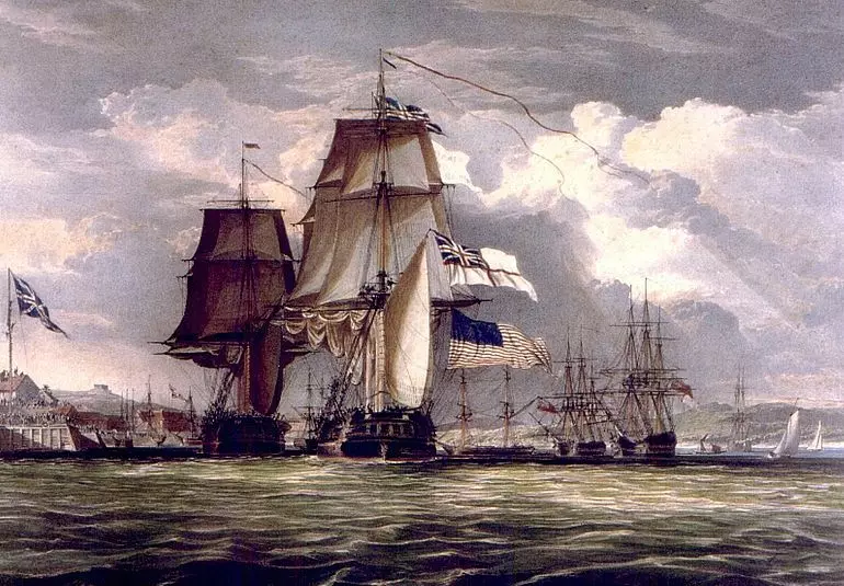 HMS Shannon un USS Chesapeake