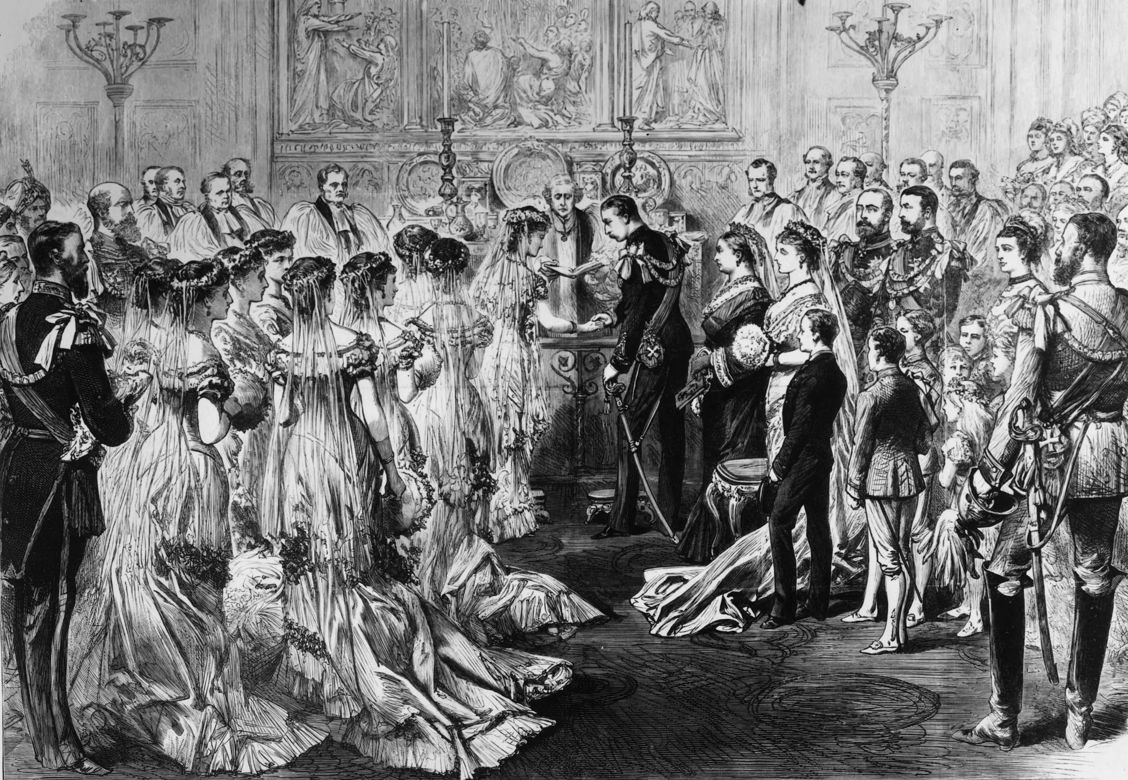 Victoria erreginaren hirugarren semea, Arthur William, Prusiako Luis Margarita printzesarekin ezkondu zen 1879