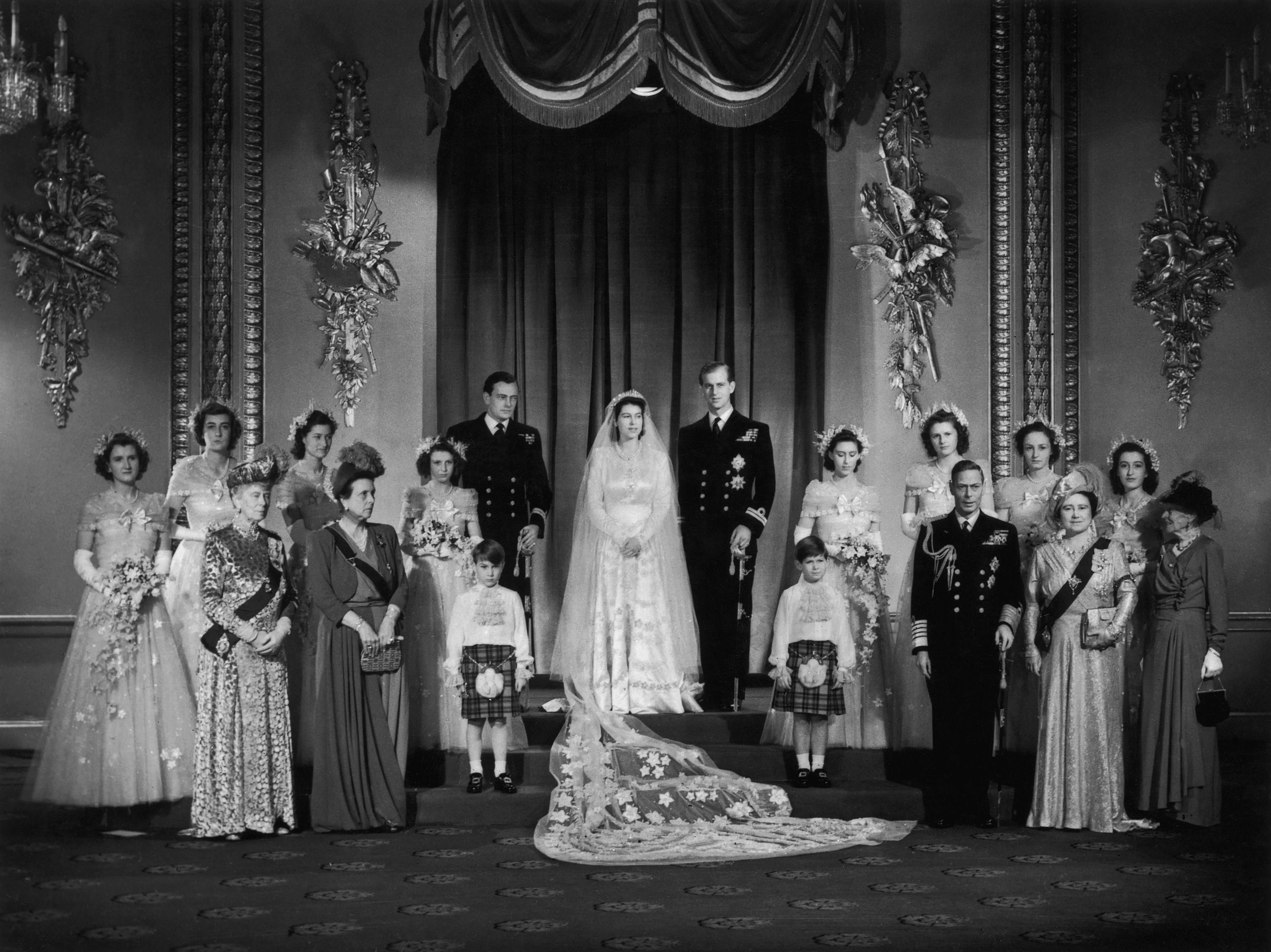 Kongelig bryllup prinsesse Elizabeth 1947