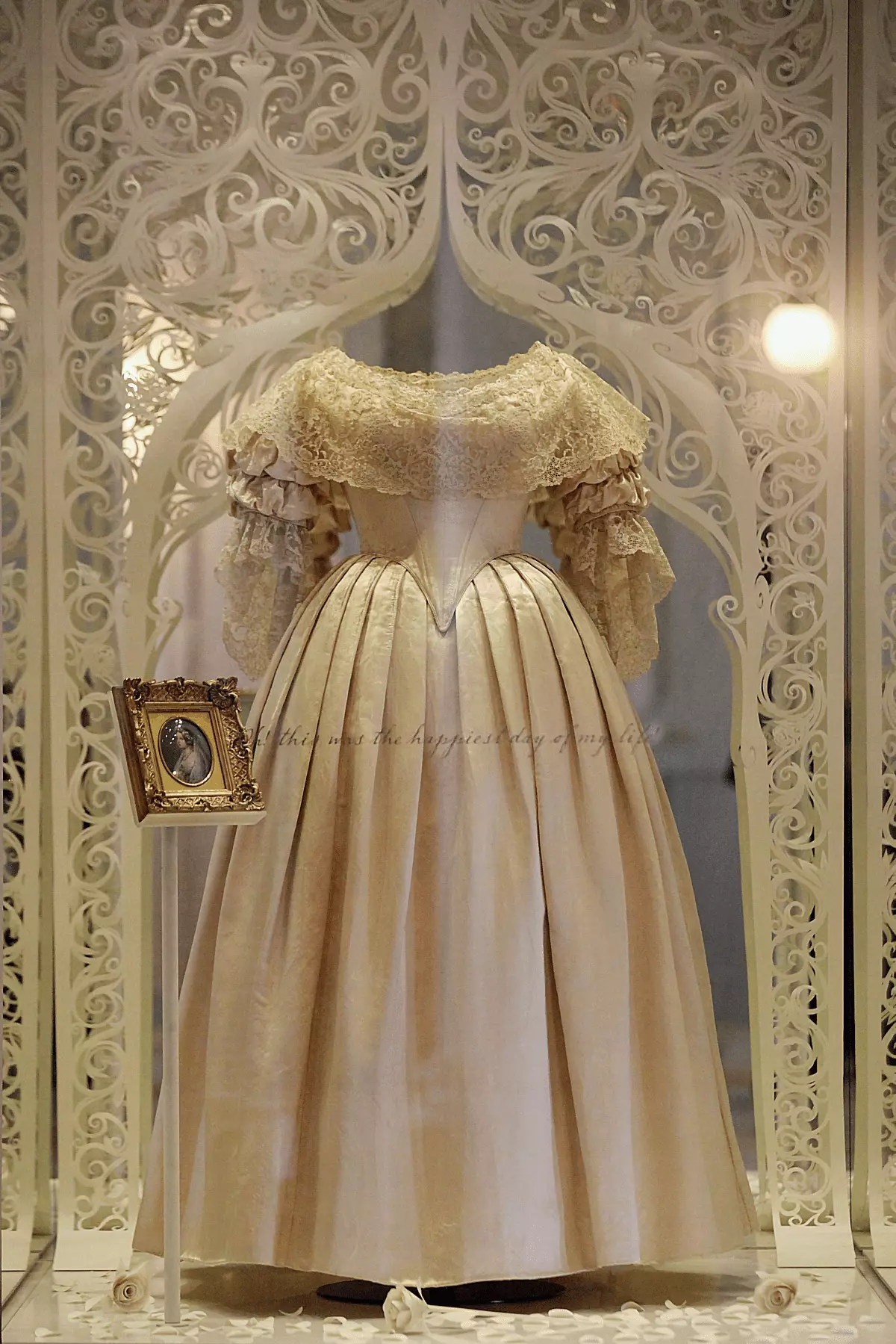 Dronning Victorias brudekjole