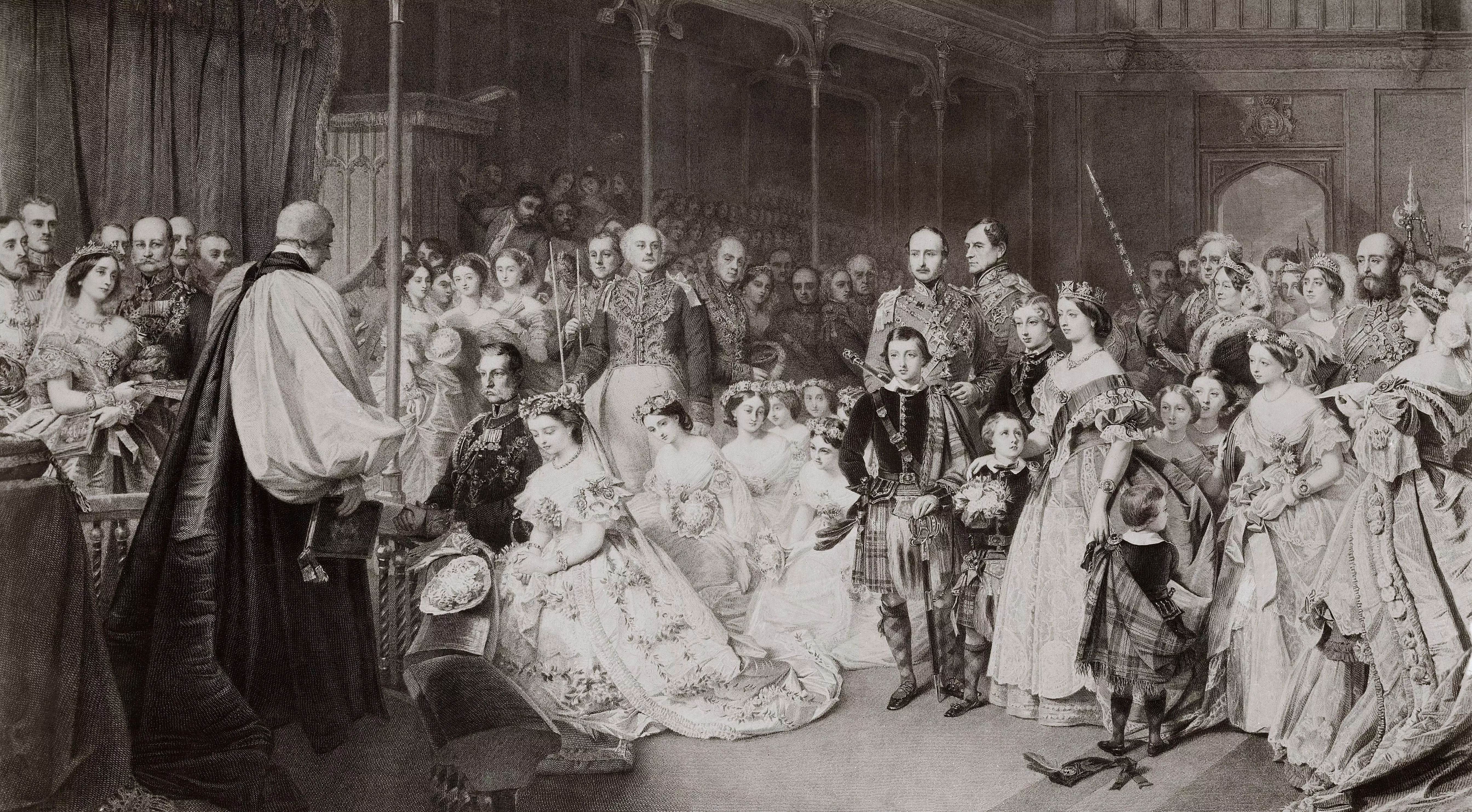 Kuninkaalliset häät - Victoria, Prinsessa Royal ja Preussin kruununprinssi Frederick