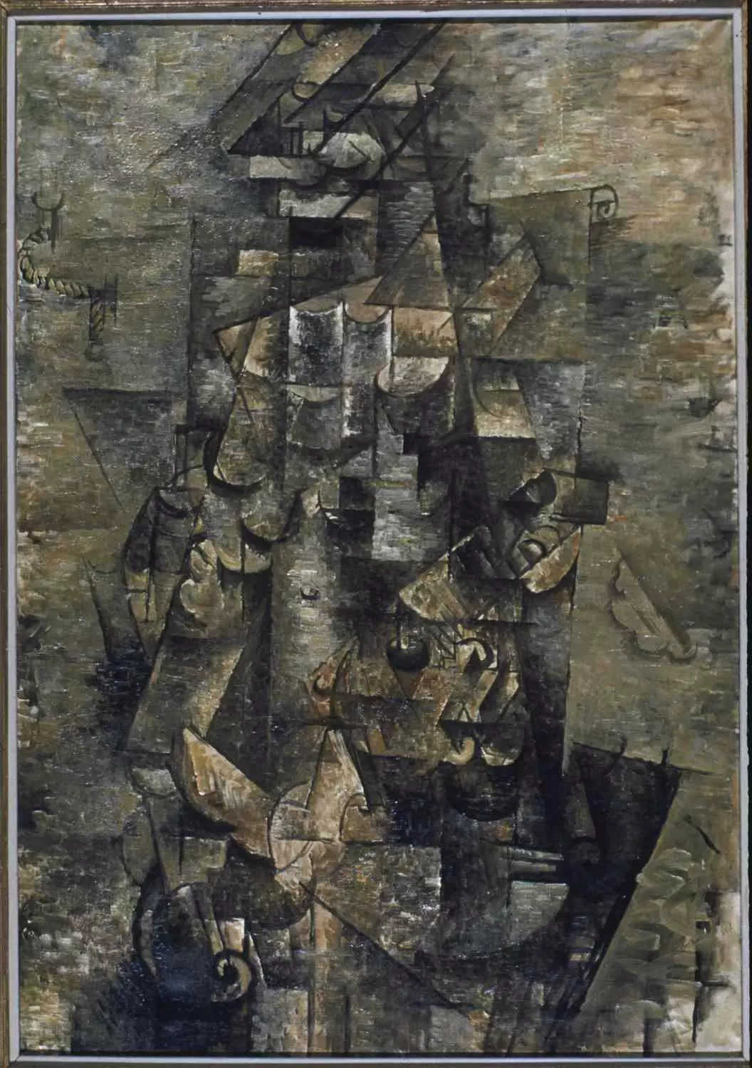 georges braque man met een gitaar