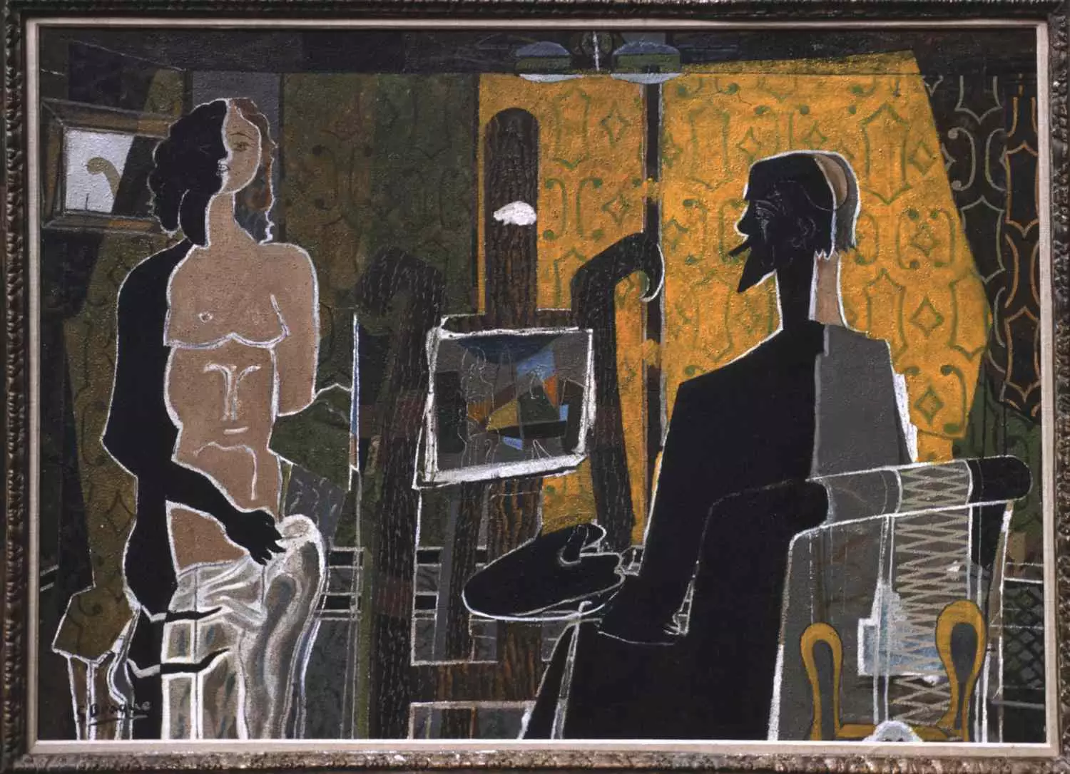 Georges braque pelukis jeung modél